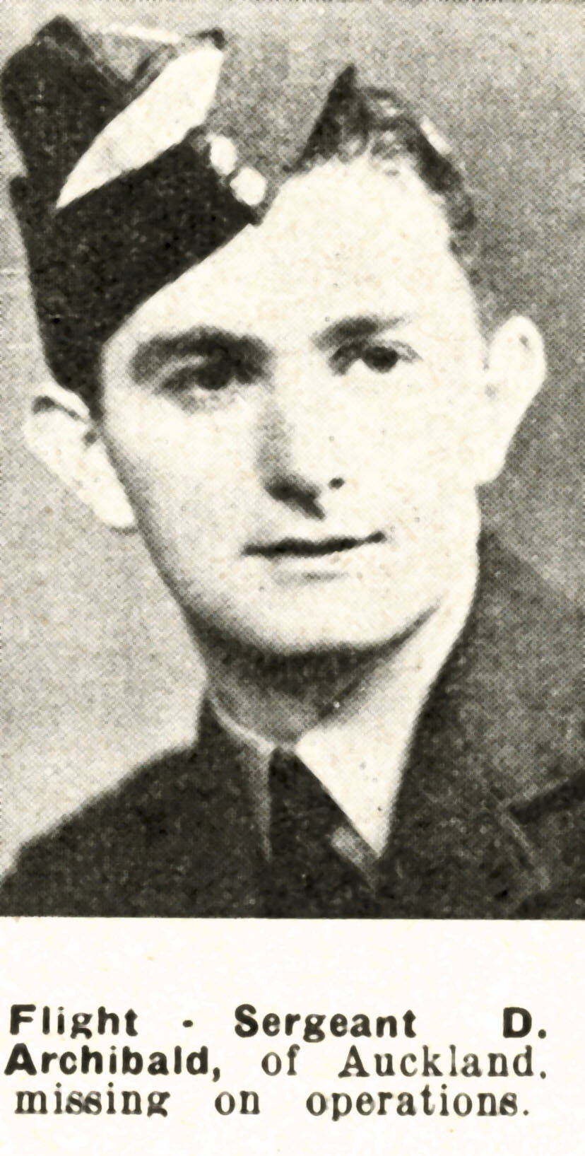 David Archibald - Online Cenotaph - Auckland War Memorial Museum