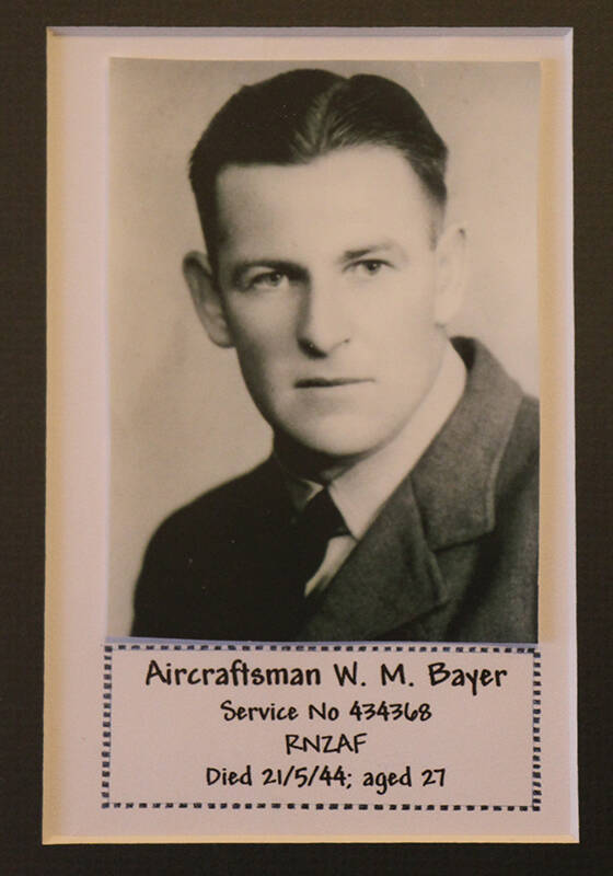 Wenzl Matthew Bayer - Online Cenotaph - Auckland War Memorial Museum