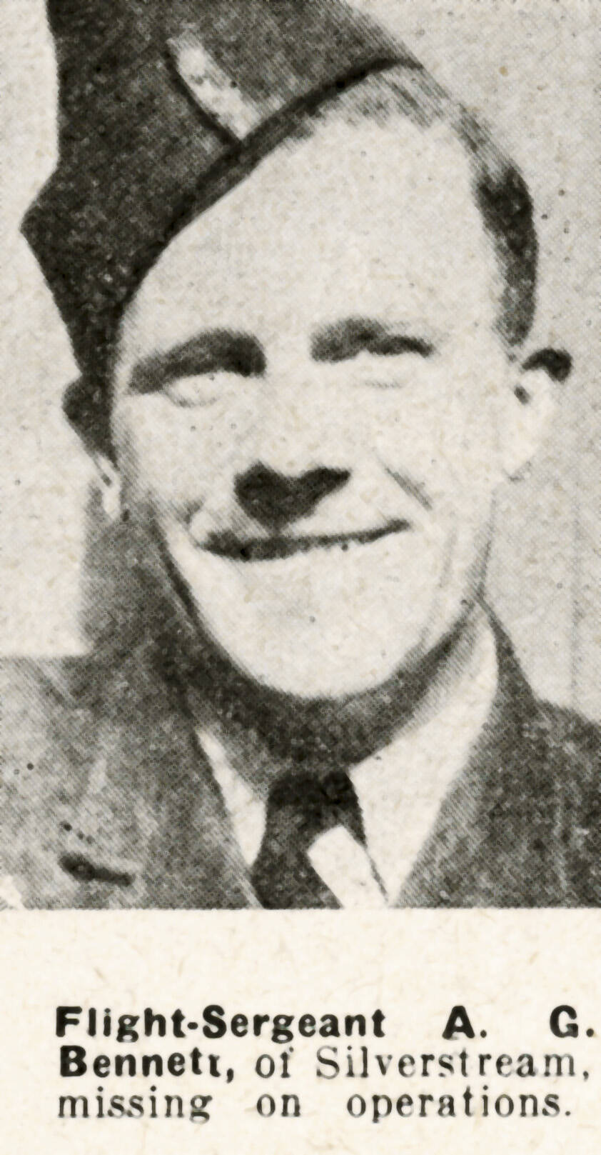 Arthur Godfrey Bennett - Online Cenotaph - Auckland War Memorial Museum