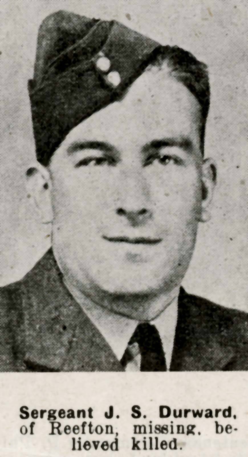 James Sydney Durward - Online Cenotaph - Auckland War Memorial Museum