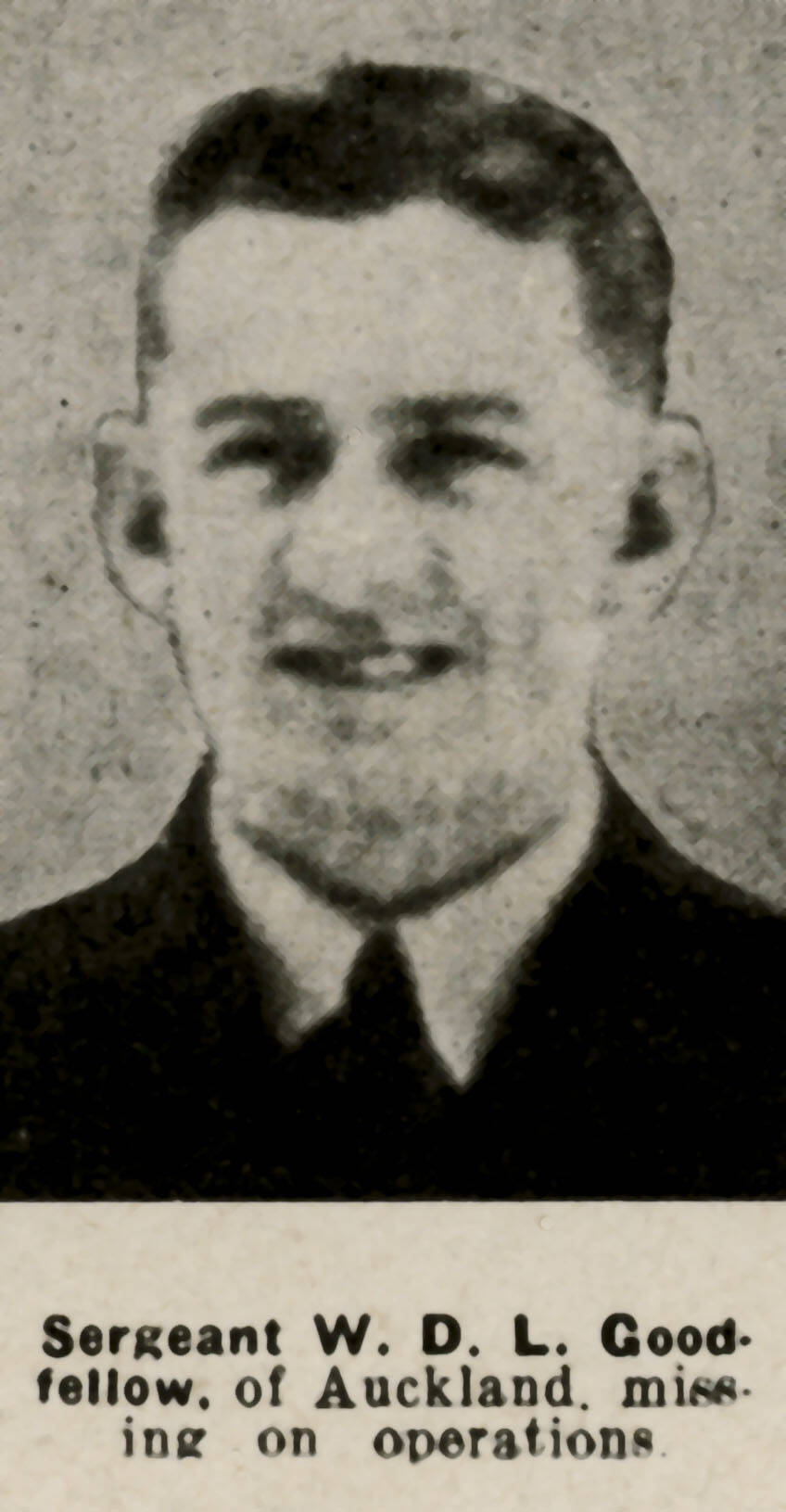 William Desmond Laurence Goodfellow - Online Cenotaph - Auckland War ...