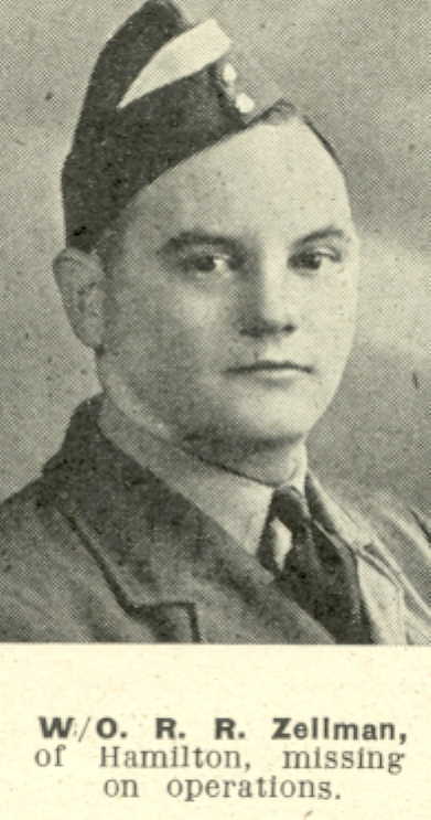 Ronald Robert Zellman - Online Cenotaph - Auckland War Memorial Museum