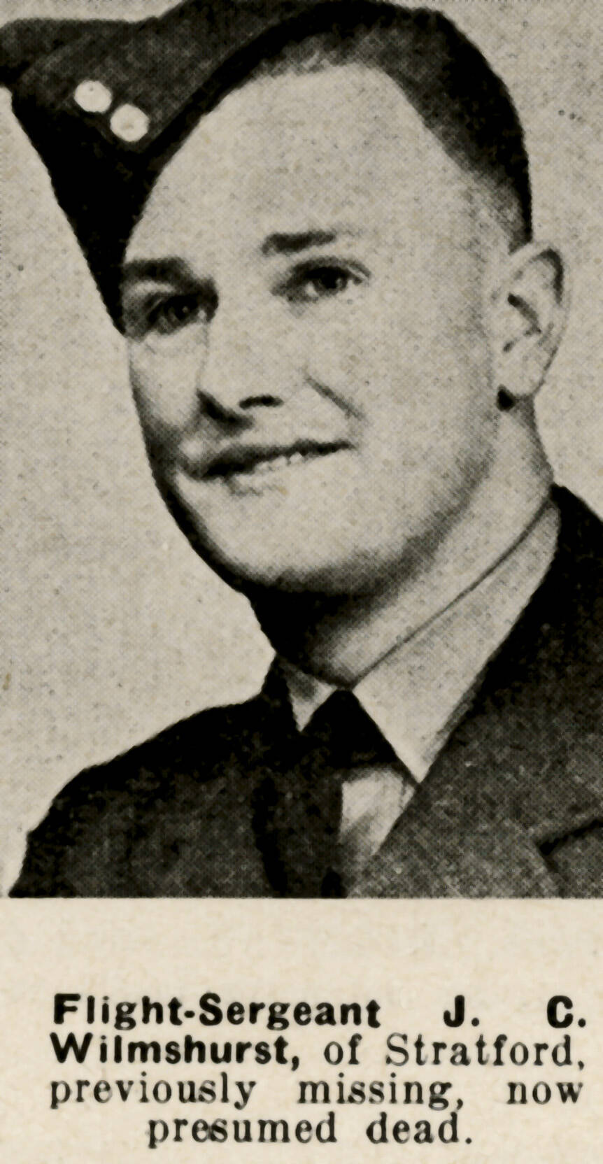 John Charles Wilmshurst - Online Cenotaph - Auckland War Memorial Museum