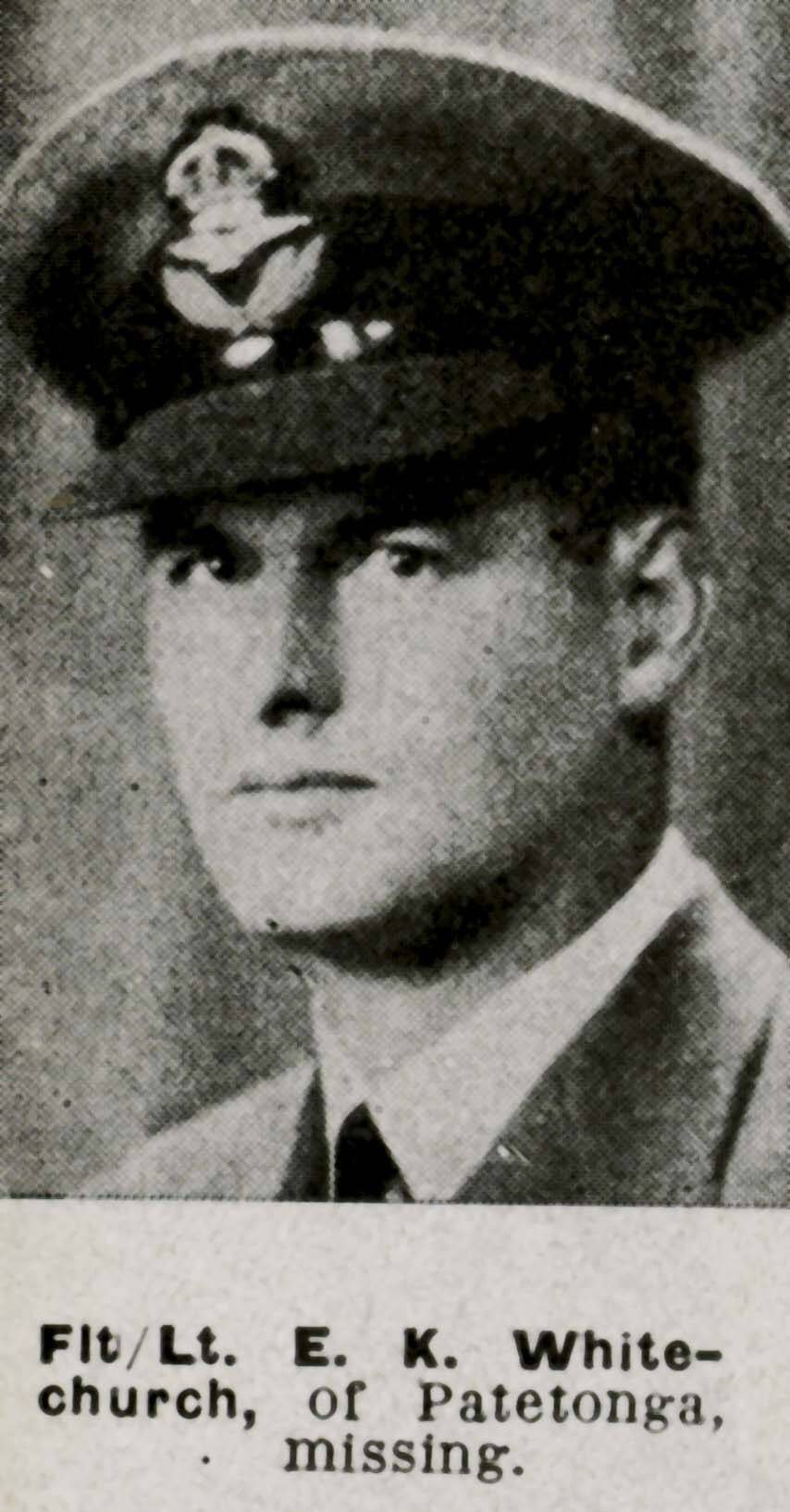Edward Kimpton Whitechurch - Online Cenotaph - Auckland War Memorial Museum