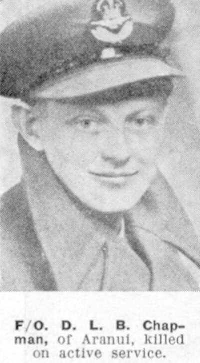 Douglas Launcelot Blackmore Chapman - Online Cenotaph - Auckland War ...