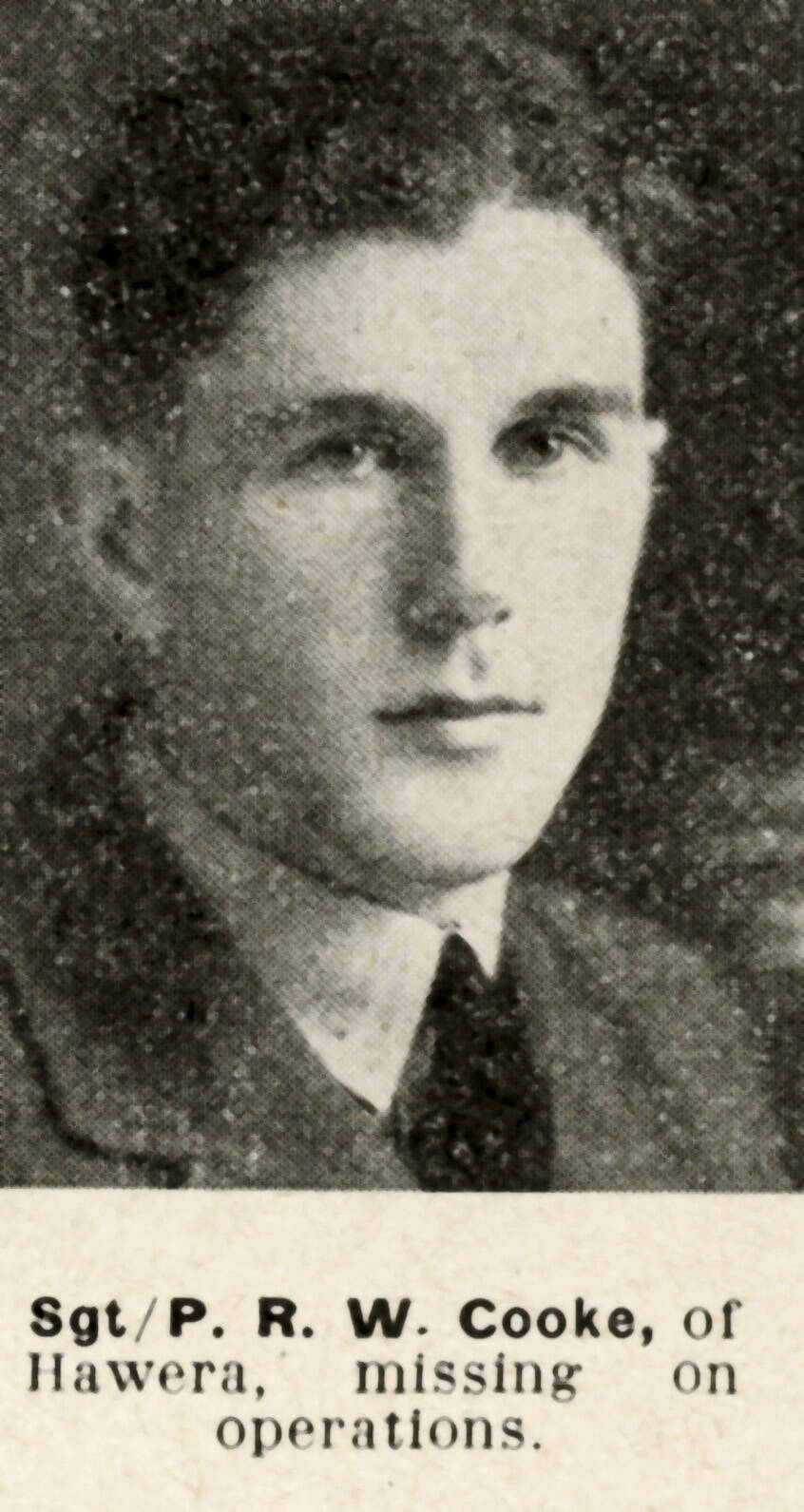 Ralph William Cooke - Online Cenotaph - Auckland War Memorial Museum