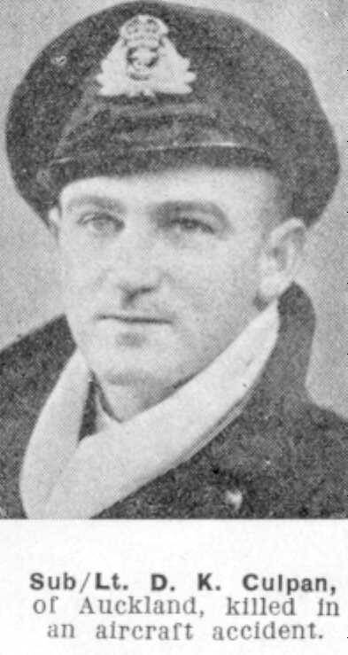 Desmond Keith Culpan - Online Cenotaph - Auckland War Memorial Museum