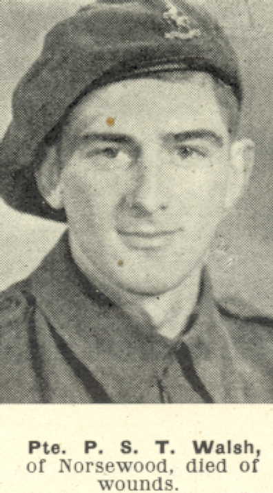 Patrick Sarsfield Thomas Walsh - Online Cenotaph - Auckland War ...