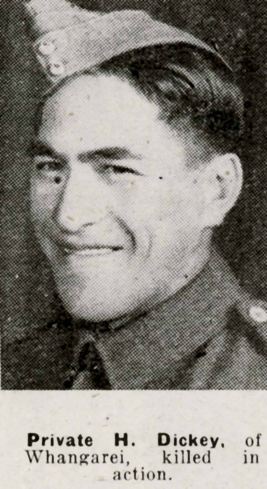 Henry Dickey - Online Cenotaph - Auckland War Memorial Museum