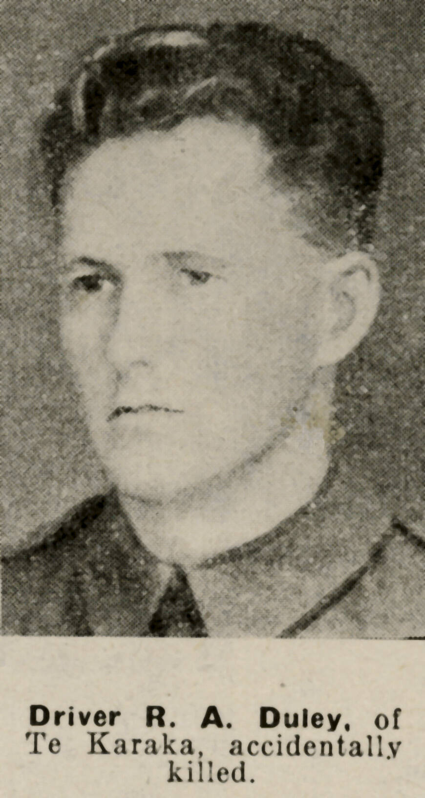 Ralph Allen Duley - Online Cenotaph - Auckland War Memorial Museum