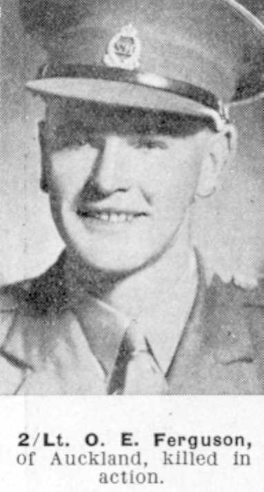 Oakley Edward James Ferguson - Online Cenotaph - Auckland War Memorial ...