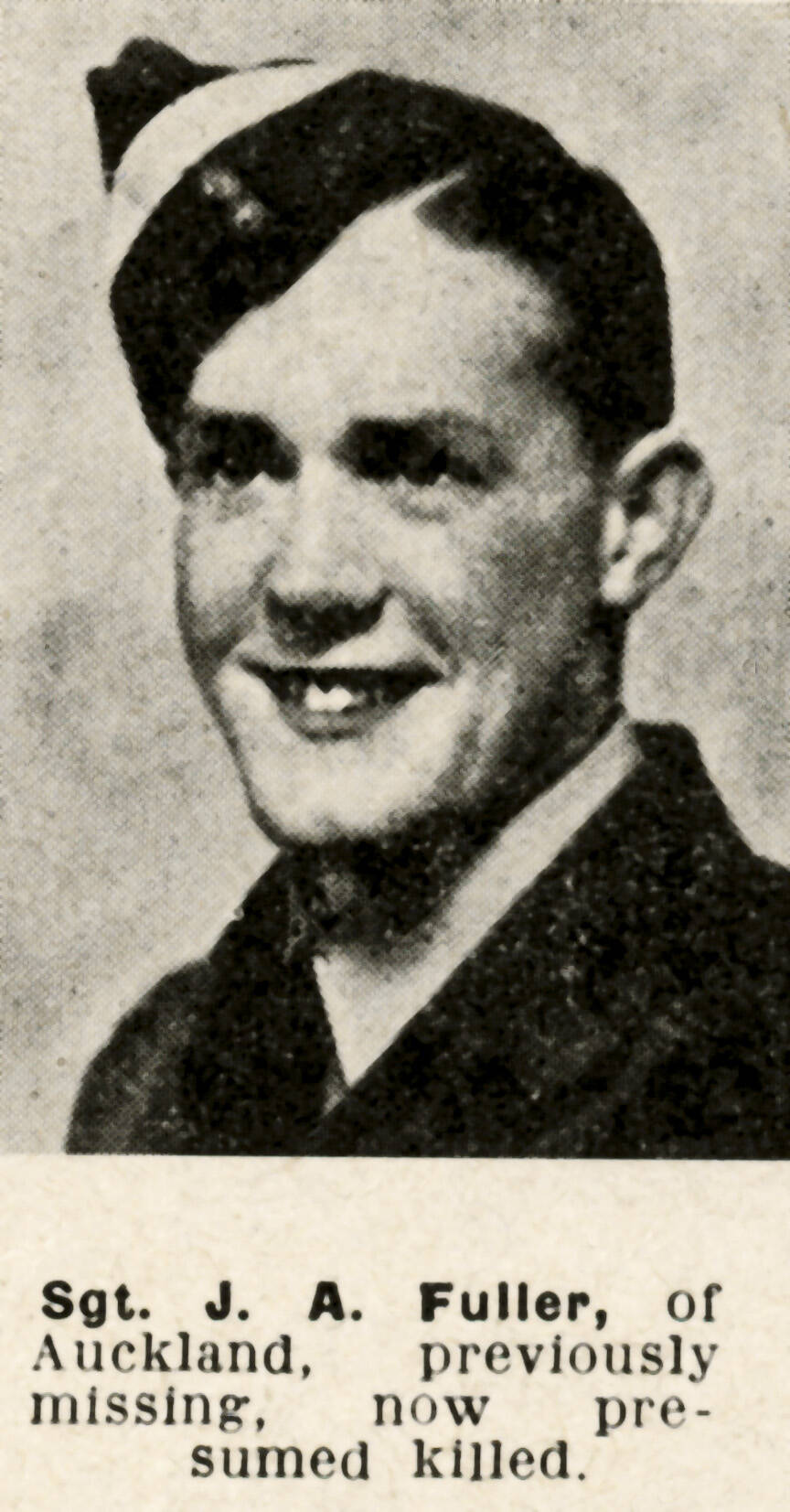 John Alexander Fuller - Online Cenotaph - Auckland War Memorial Museum