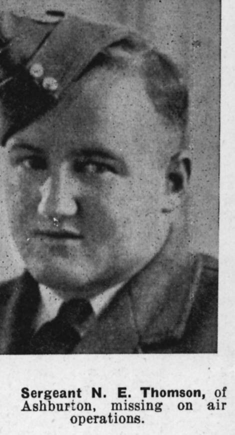 Noel Edgar Thomson - Online Cenotaph - Auckland War Memorial Museum