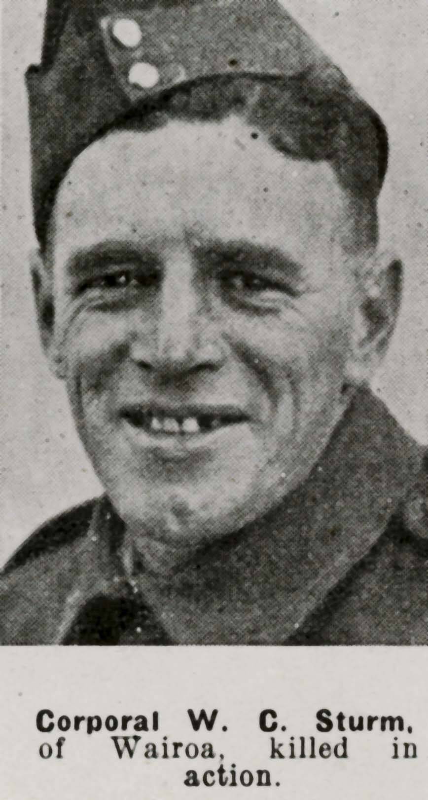 William Christian Sturm - Online Cenotaph - Auckland War Memorial Museum