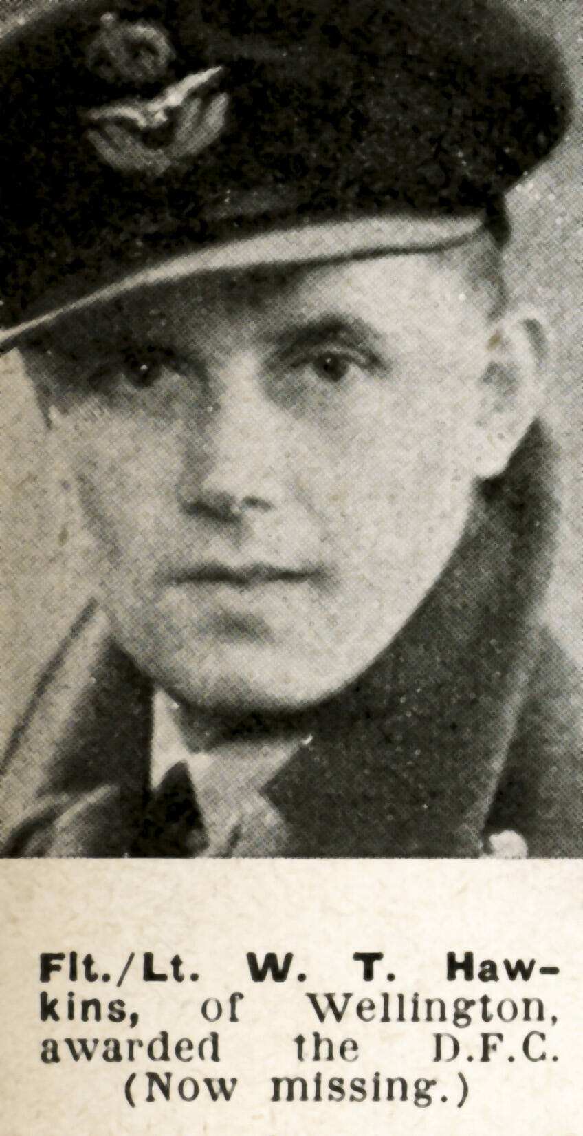 William Tinsley Hawkins - Online Cenotaph - Auckland War Memorial Museum