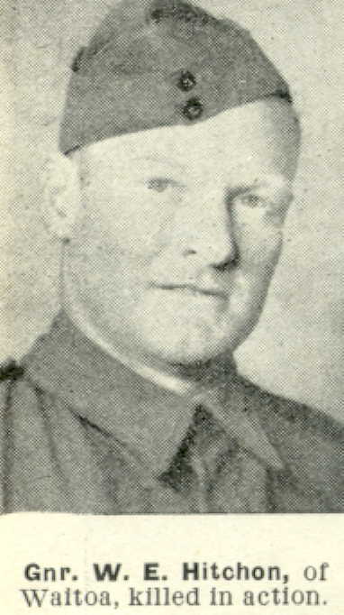 William Edward Hitchon - Online Cenotaph - Auckland War Memorial Museum