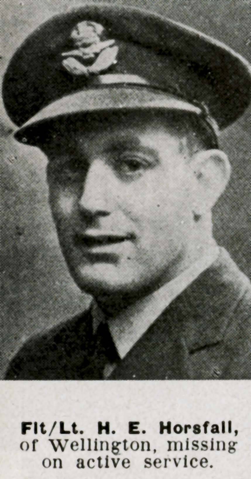 Harry Edmund Horsfall - Online Cenotaph - Auckland War Memorial Museum