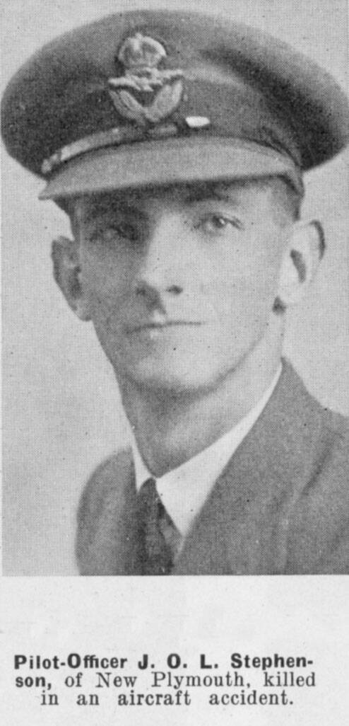 John Oscar Lloyd Stephenson - Online Cenotaph - Auckland War Memorial ...