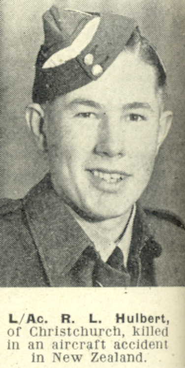Robert Lindsay Hulbert - Online Cenotaph - Auckland War Memorial Museum