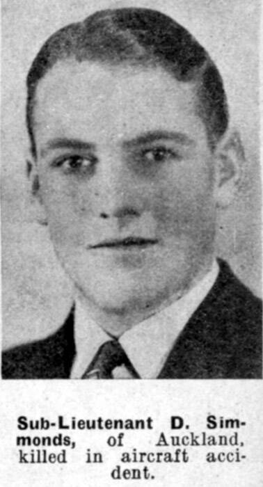 Douglas Simmonds - Online Cenotaph - Auckland War Memorial Museum