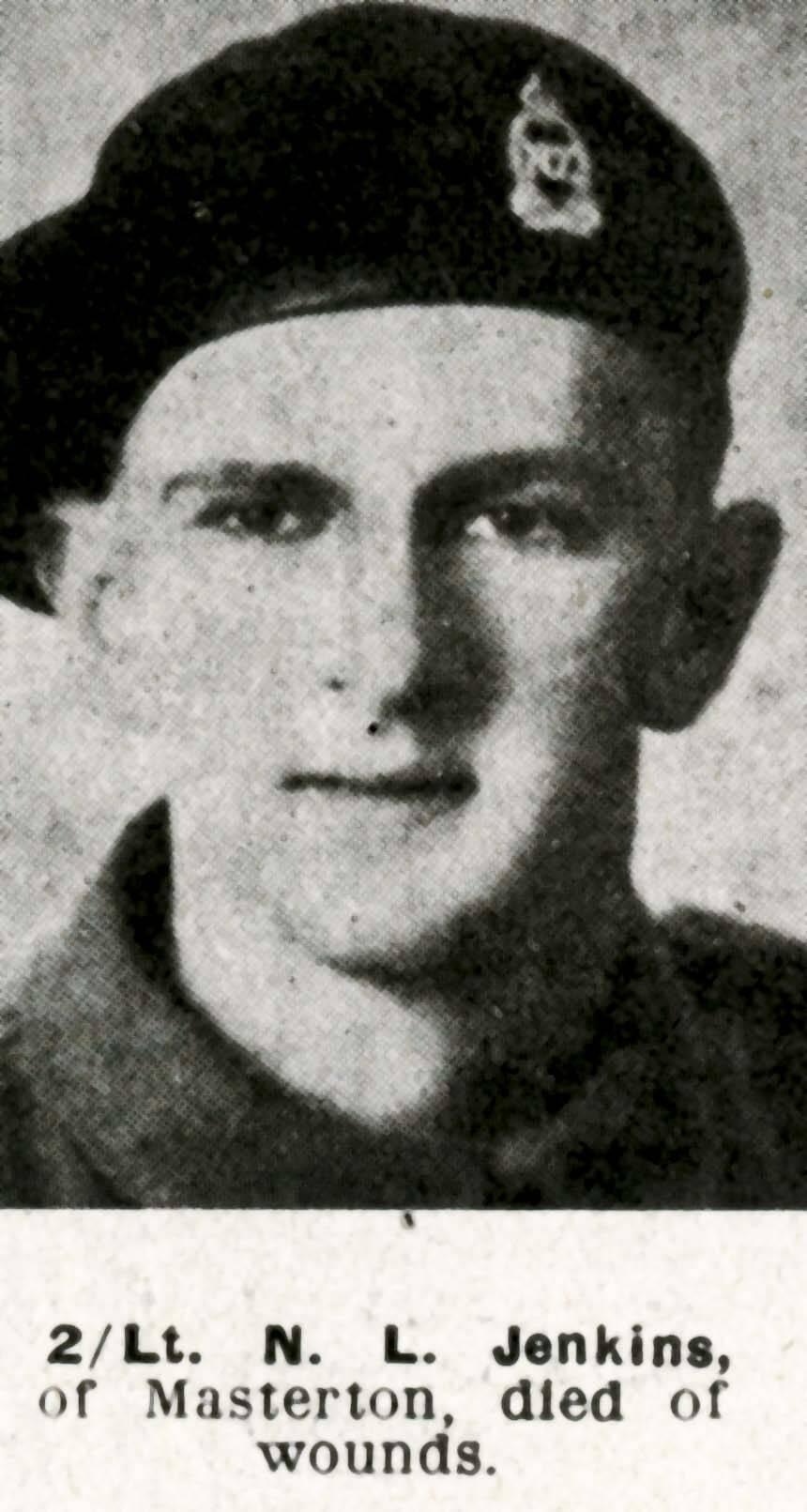 Noel Lund Jenkins - Online Cenotaph - Auckland War Memorial Museum