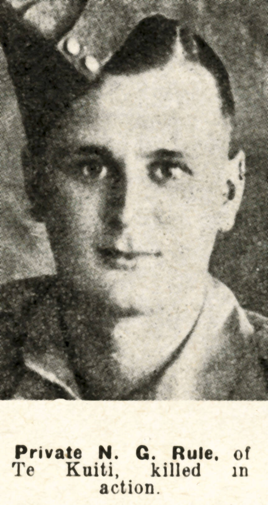 Neville Grey Rule - Online Cenotaph - Auckland War Memorial Museum