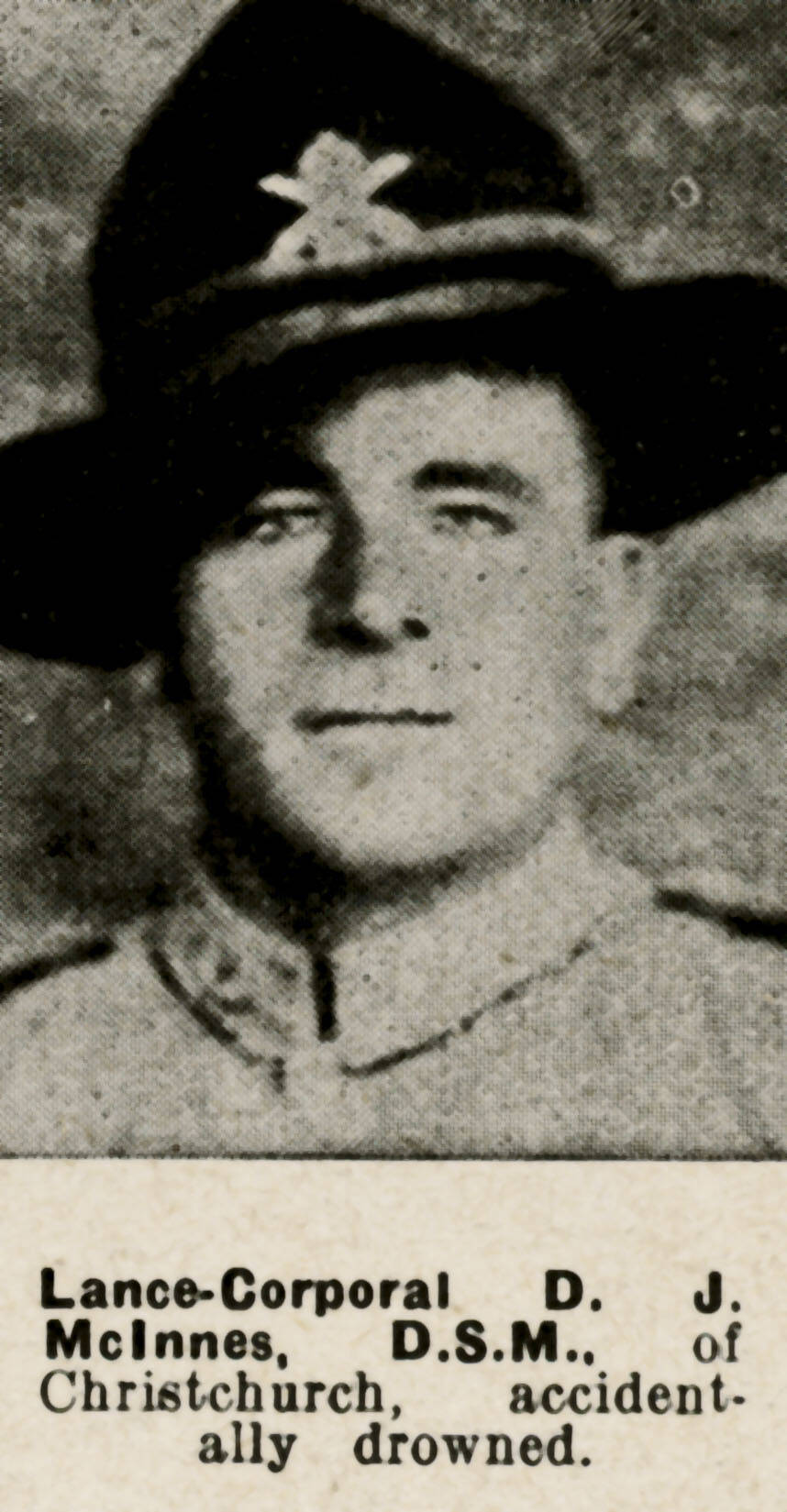 Donald James McInnes - Online Cenotaph - Auckland War Memorial Museum