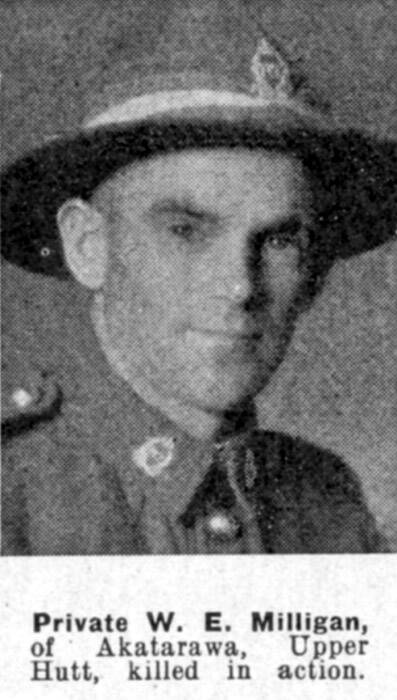 William Edward Milligan - Online Cenotaph - Auckland War Memorial Museum