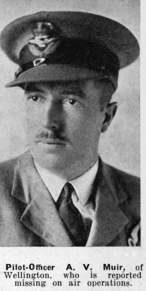 Anthony Vincent Muir - Online Cenotaph - Auckland War Memorial Museum