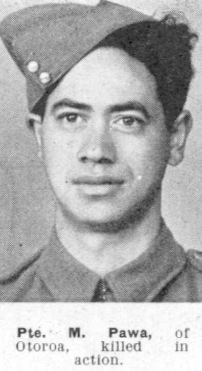 Matiu Pawa - Online Cenotaph - Auckland War Memorial Museum