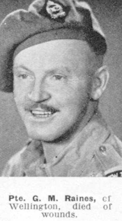 Gordon Marr Raines - Online Cenotaph - Auckland War Memorial Museum