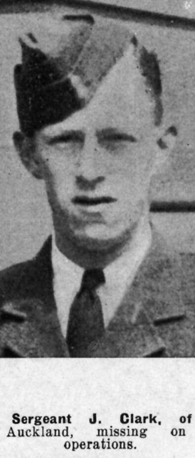 J. Clark - Online Cenotaph - Auckland War Memorial Museum