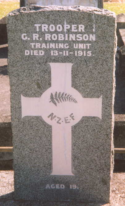 Cecil Rhodes Robinson - Online Cenotaph - Auckland War Memorial Museum