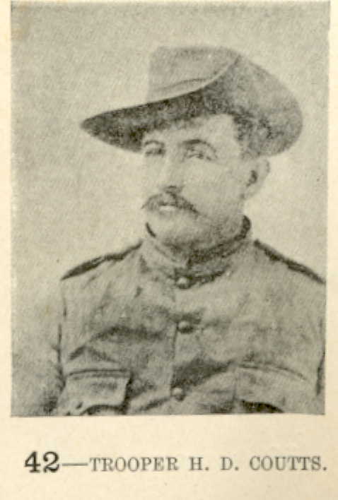 Henry Donald Coutts - Online Cenotaph - Auckland War Memorial Museum