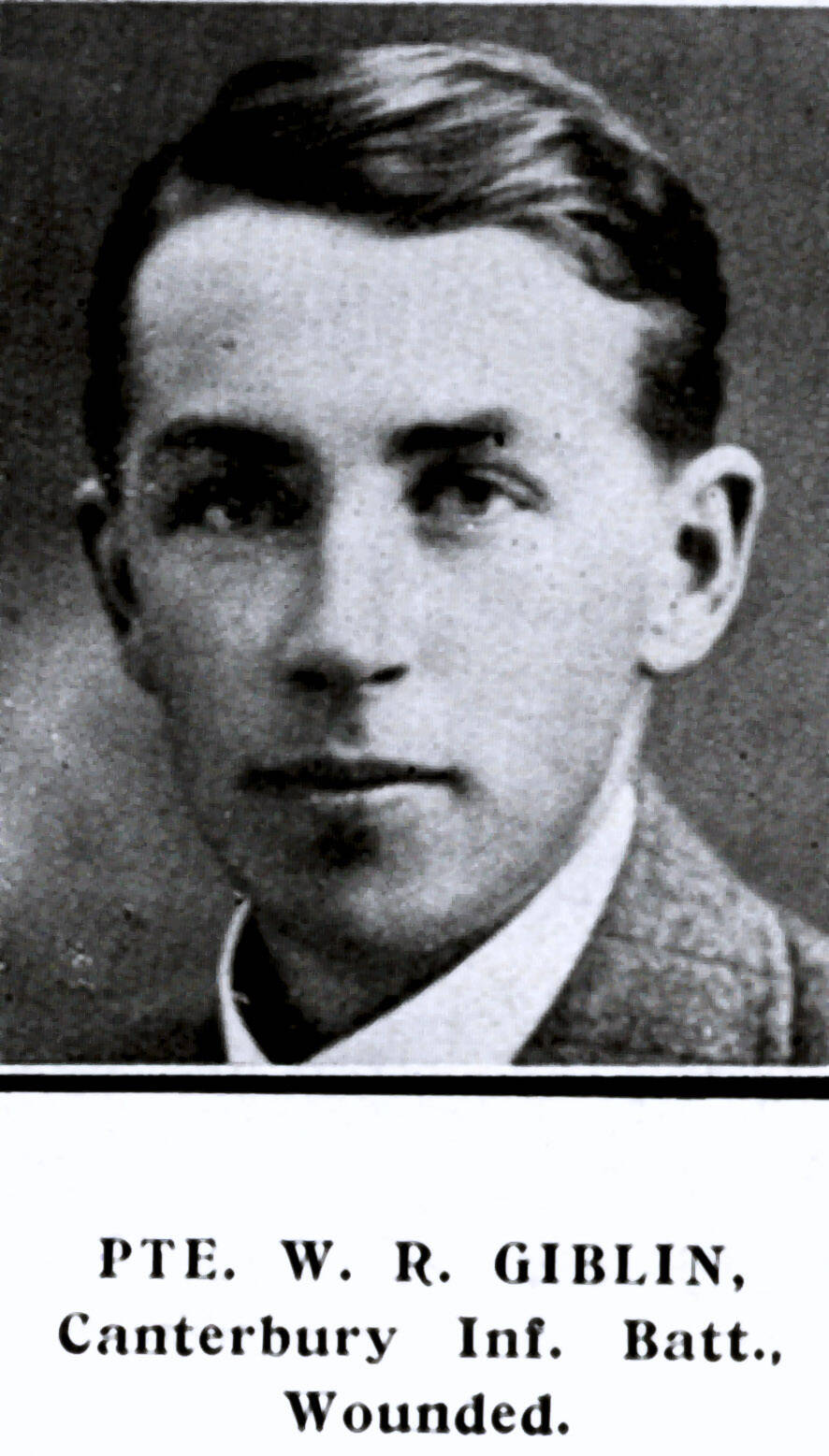 Wilfred Robert Giblin - Online Cenotaph - Auckland War Memorial Museum