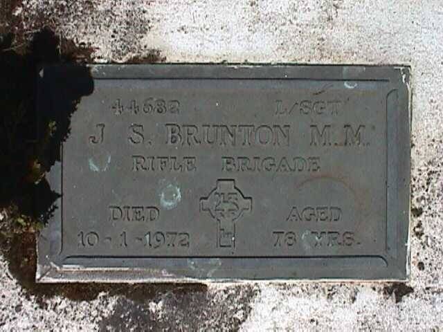 John Strathern Brunton - Online Cenotaph - Auckland War Memorial Museum