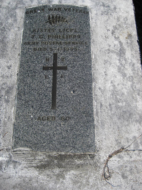 Thomas George Phillipps - Online Cenotaph - Auckland War Memorial Museum