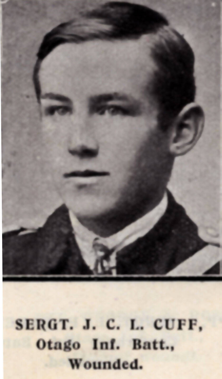 John Clarence Cuff - Online Cenotaph - Auckland War Memorial Museum