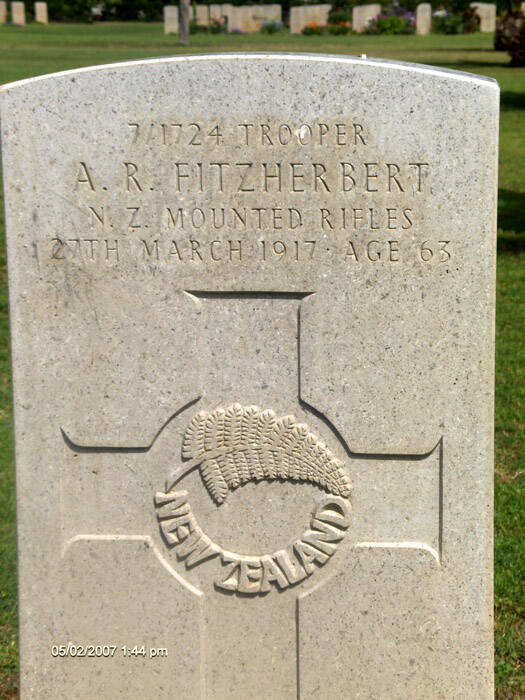 Arthur Richard Fitzherbert - Online Cenotaph - Auckland War Memorial Museum