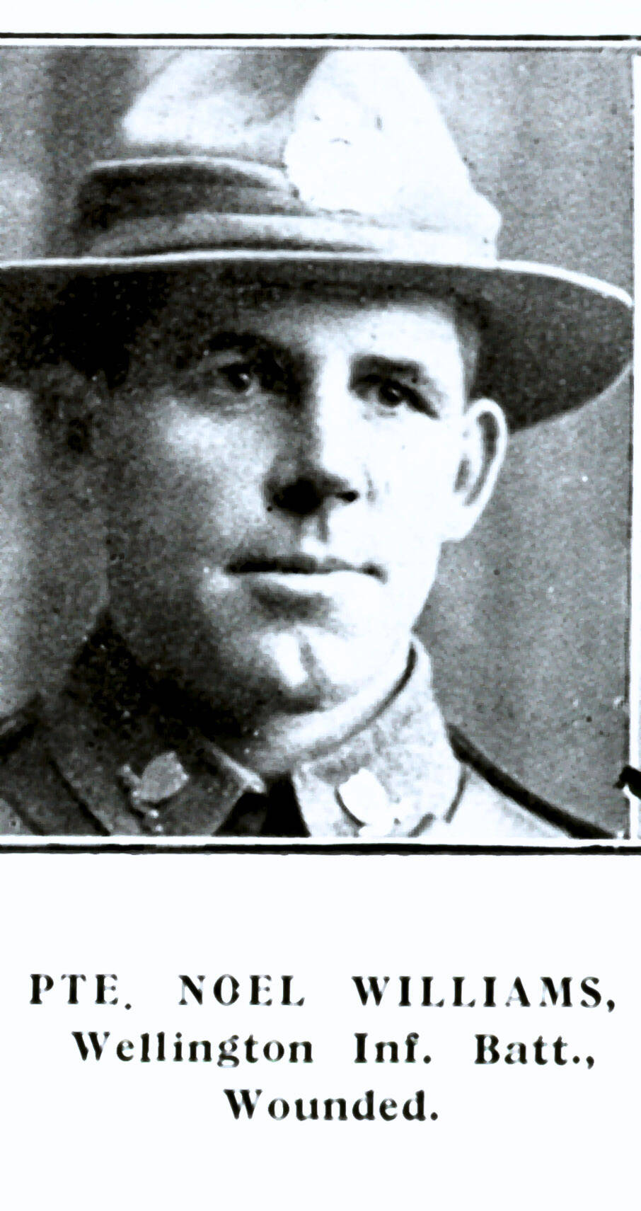 Noel Williams - Online Cenotaph - Auckland War Memorial Museum