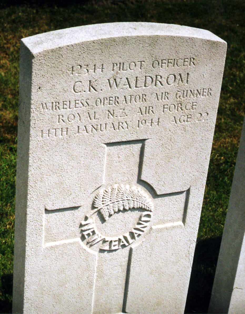 Charles Keith Waldrom - Online Cenotaph - Auckland War Memorial Museum