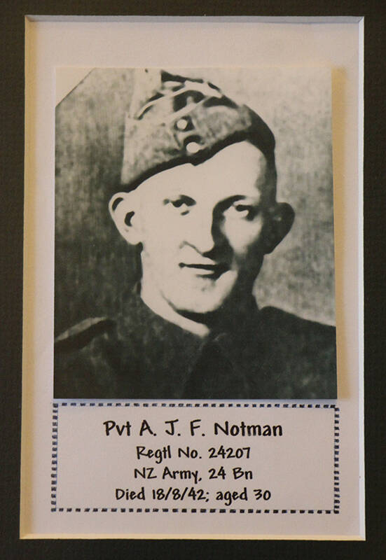 Archibald John Forbes Notman - Online Cenotaph - Auckland War Memorial ...