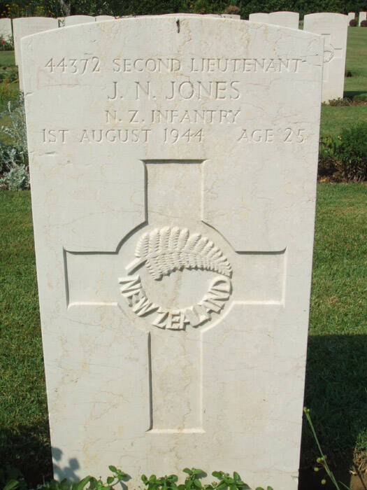 John Nowlan Jones - Online Cenotaph - Auckland War Memorial Museum