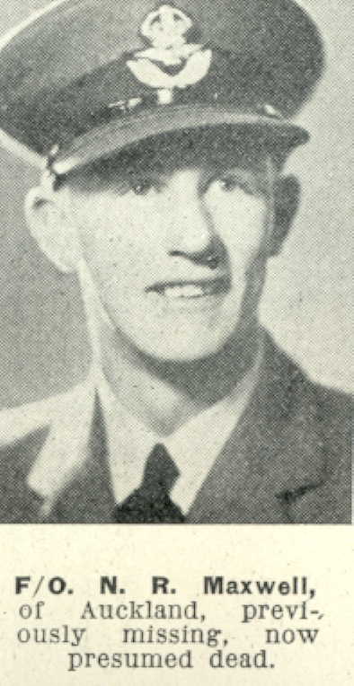 Neville Ronald Maxwell - Online Cenotaph - Auckland War Memorial Museum