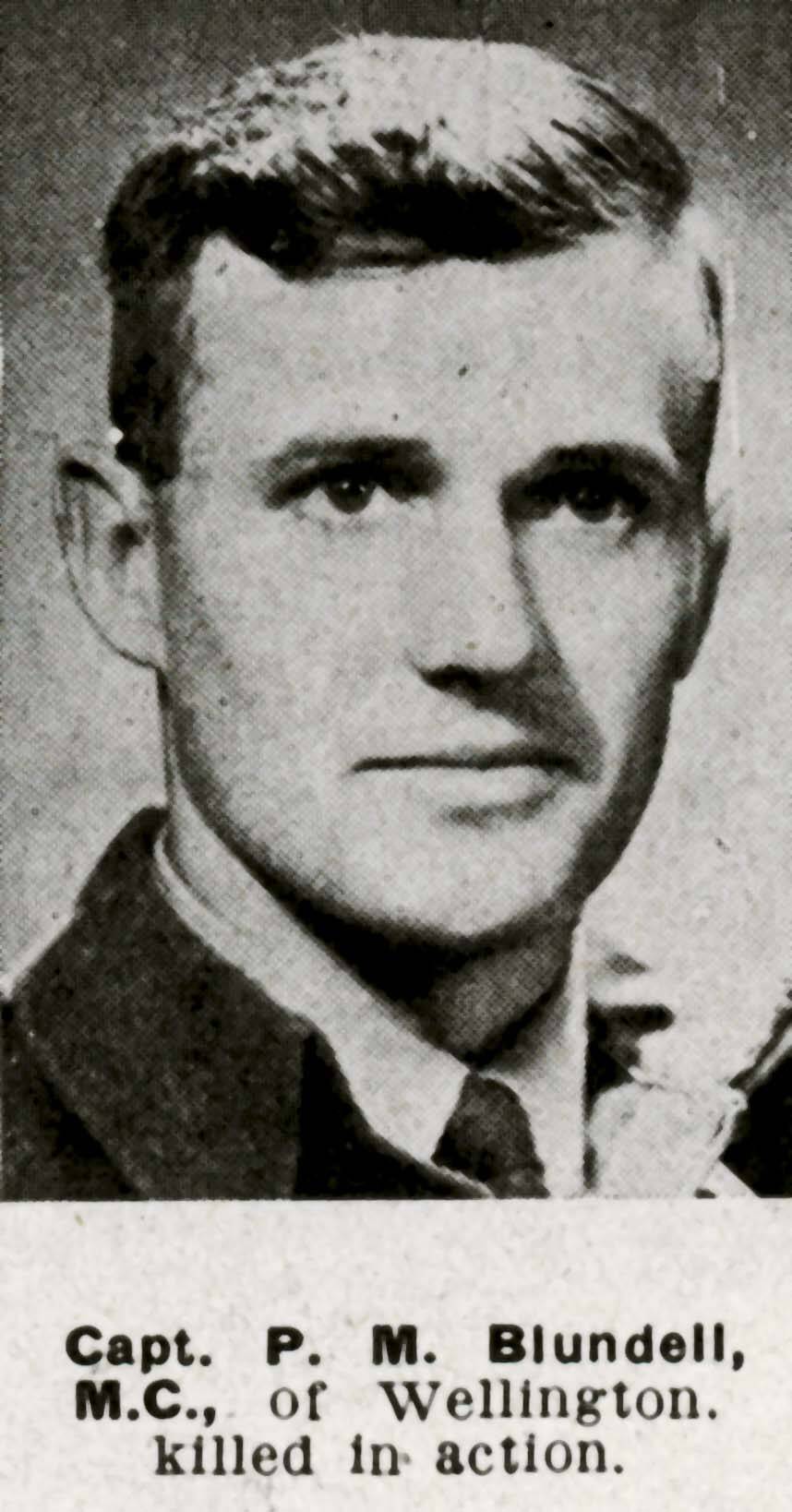 Peter Mellor Blundell - Online Cenotaph - Auckland War Memorial Museum