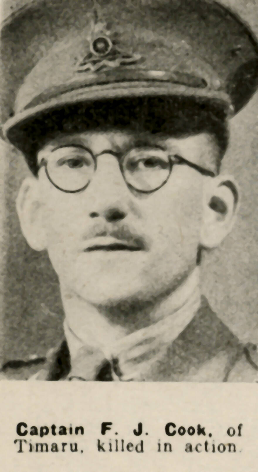 Frank Joseph Cook - Online Cenotaph - Auckland War Memorial Museum