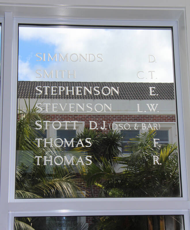 Donald John Stott - Online Cenotaph - Auckland War Memorial Museum