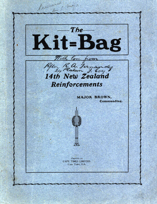 Arthur Henry Sedgwick Harper - Online Cenotaph - Auckland War Memorial ...