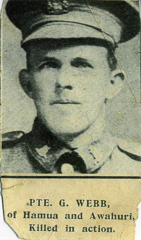 George Webb - Online Cenotaph - Auckland War Memorial Museum