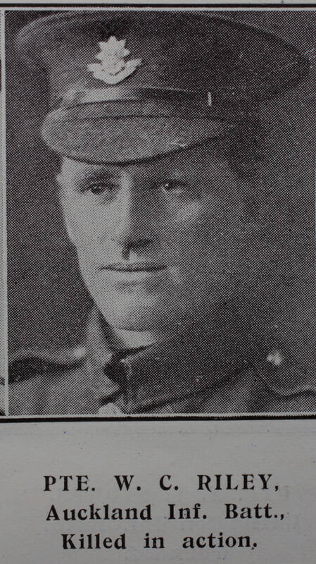 Walter Cecil Riley - Online Cenotaph - Auckland War Memorial Museum